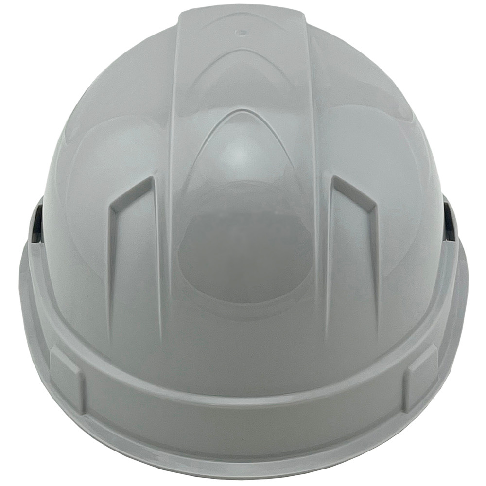 Pyramex Ridgeline Light Gray Cap Style Hard Hats | T.A.S.C.O.