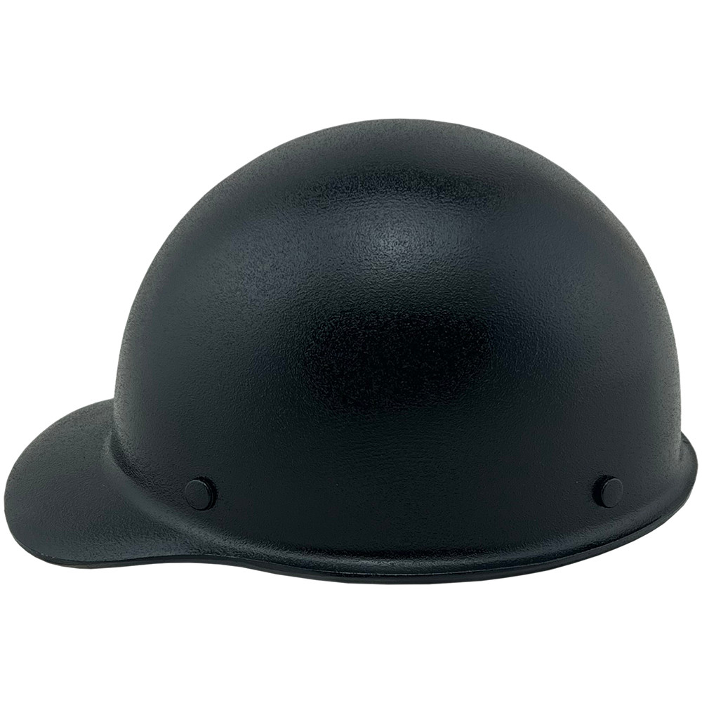 MSA Skullgard Cap Style With STAZ ON Suspension Textured Gunmetal Black