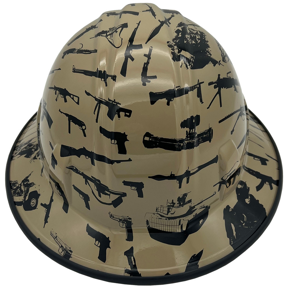 Combat Design Full Brim Hydro Dipped Hard Hats | Buy Online at T.A.S.C.O.