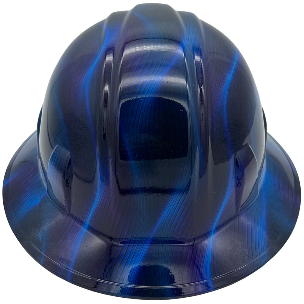 Blue Space Cadet Design Full Brim Hydro Dipped Hard Hats | Buy Online ...
