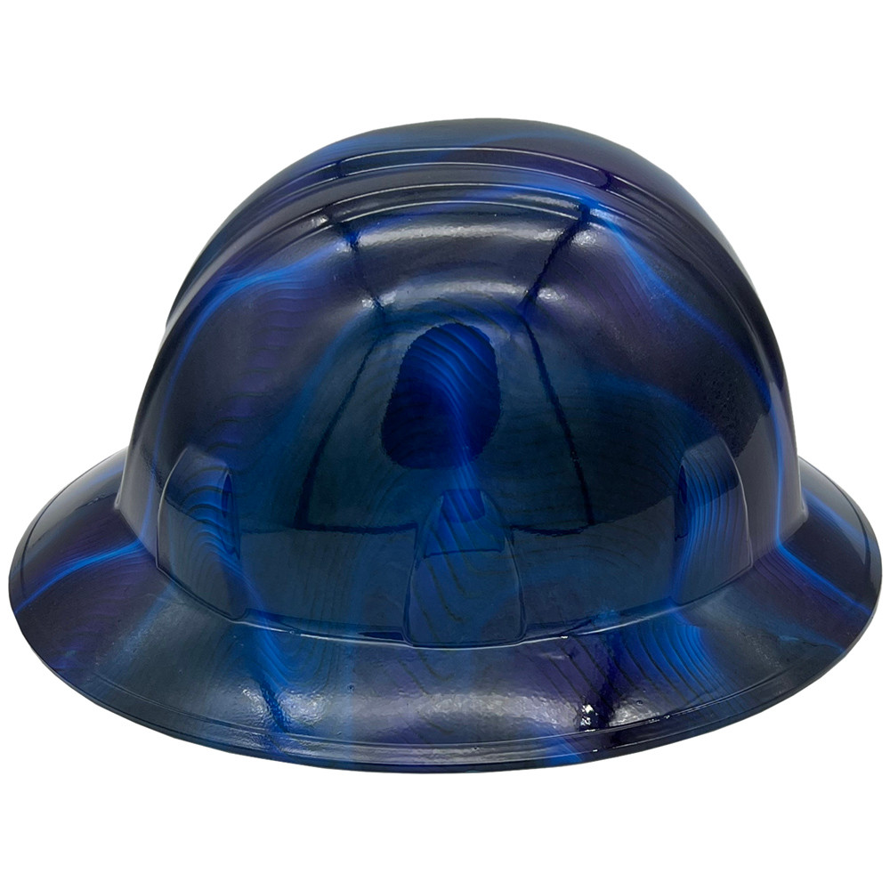 Blue Space Cadet Design Full Brim Hydro Dipped Hard Hats | Buy Online ...