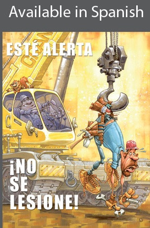 Be Alert Safety Poster - SPANISH