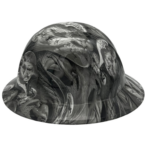 Guardian Angel Design Full Brim Hydro Dipped Hard Hats | Buy Online at ...