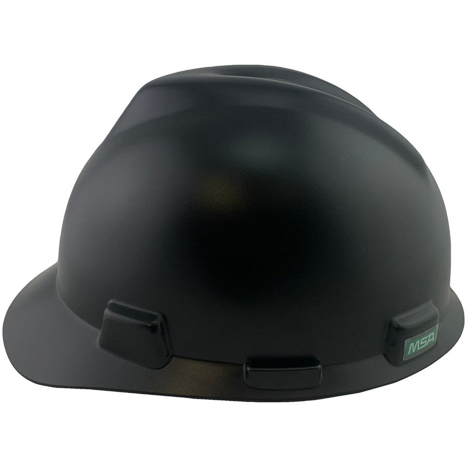MSA V-Gard Cap Style Metallic Gold Hard Hats with One Touch Suspension