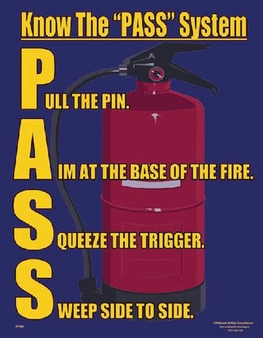PASS Safety Poster - ENGLISH