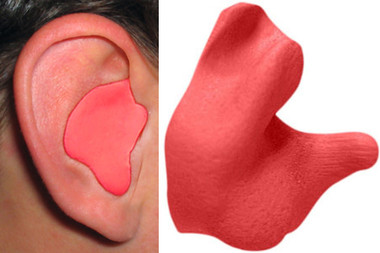 Radians Custom Molded Ear Plugs Red Color