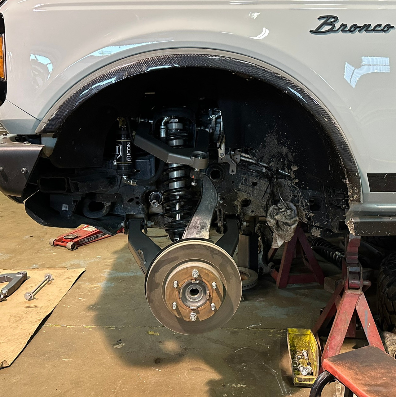 WC 2021+ Ford Bronco 3.5" LT Kit | Bronco Long Travel Suspension