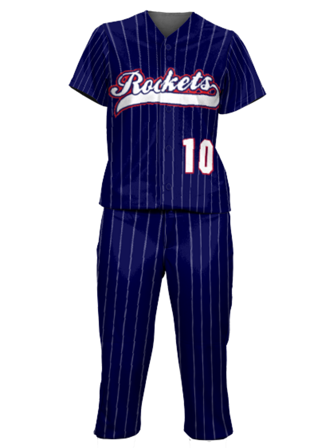 Control Series Premium Womensgirls Pinstripes Custom Sublimated