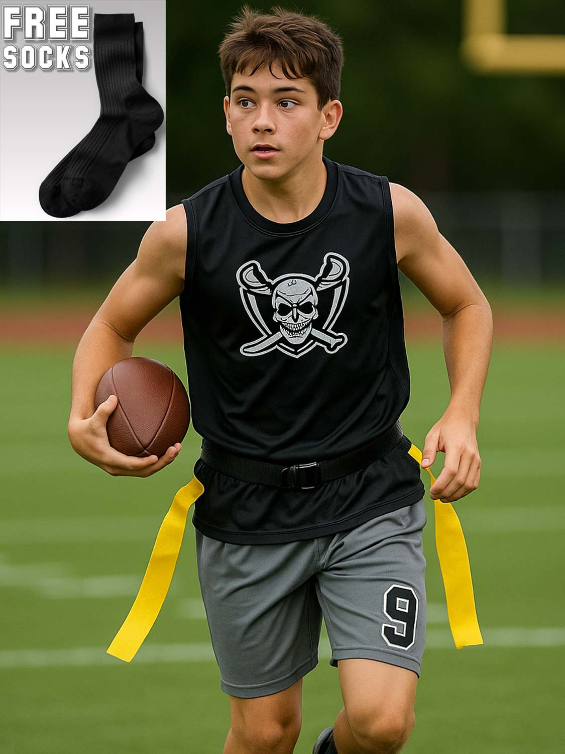Flag Football Uniform Sets | Adult/Youth Football Sets