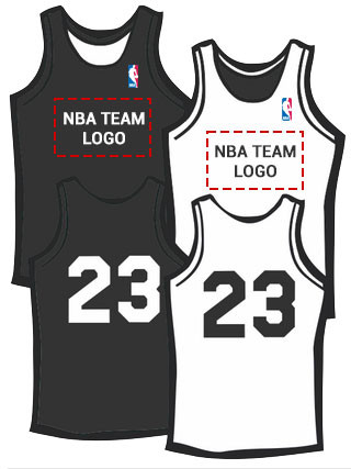 Basketball Reversible Decoration Option #1