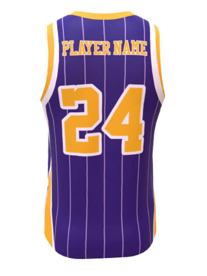 Saver Series - Adult/Youth "Laker" Custom Sublimated Basketball Set ...