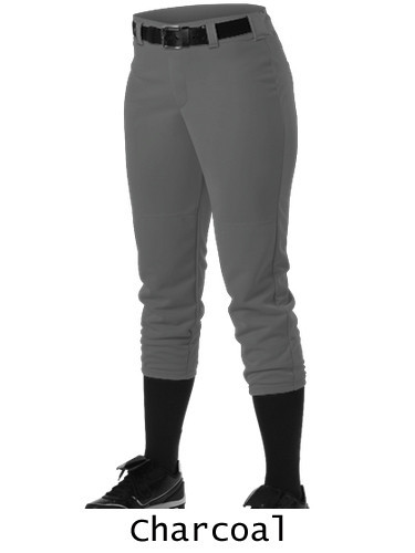 Girls 12 oz Alleson "Baserunner" Low Rise Softball Pants - All Sports ...