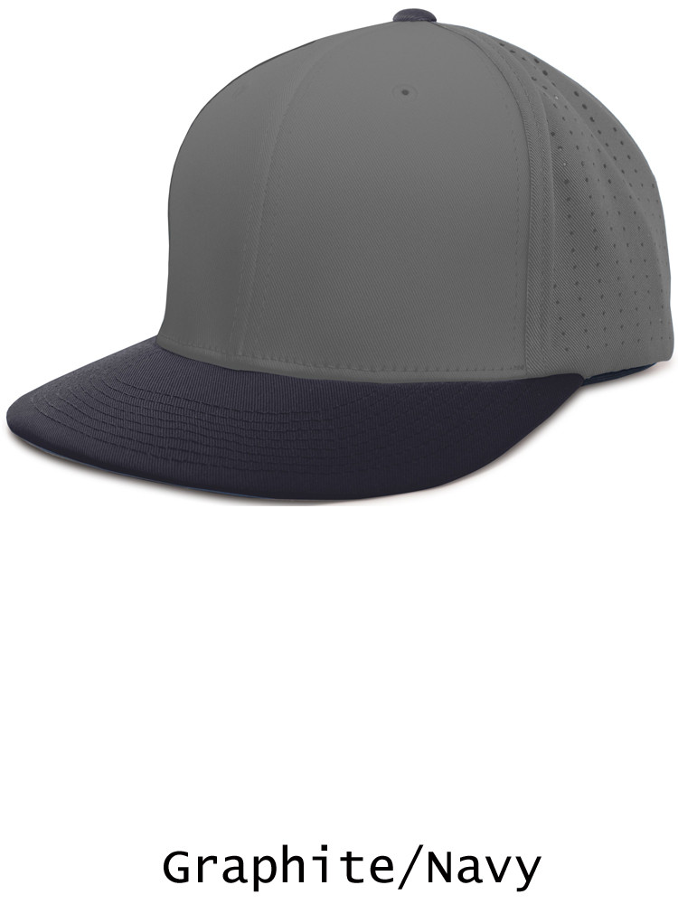 Two-Tone Perforated F3 Performance Flexfit Baseball Cap - All Sports Uniforms