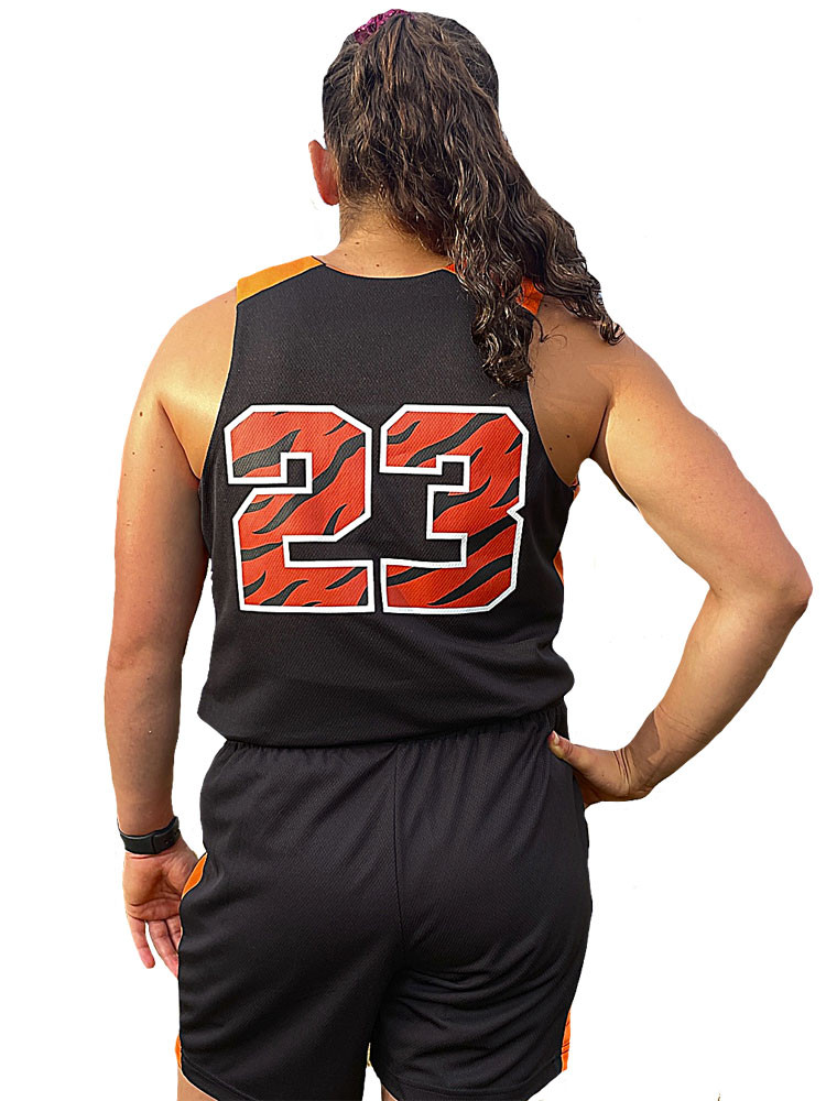 Girls "Center" Reversible Basketball Jersey - All Sports Uniforms