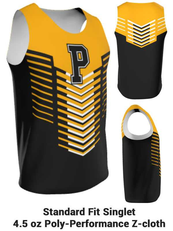 Control Series - Adult/Youth "Anchor" Custom Sublimated Track Singlet ...