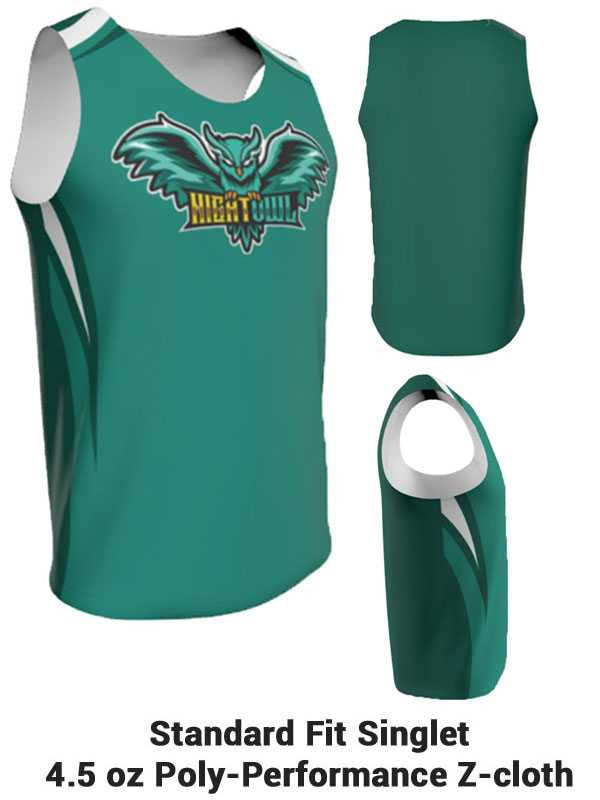 Custom Track Singlet for Adults | Control Series Singlet