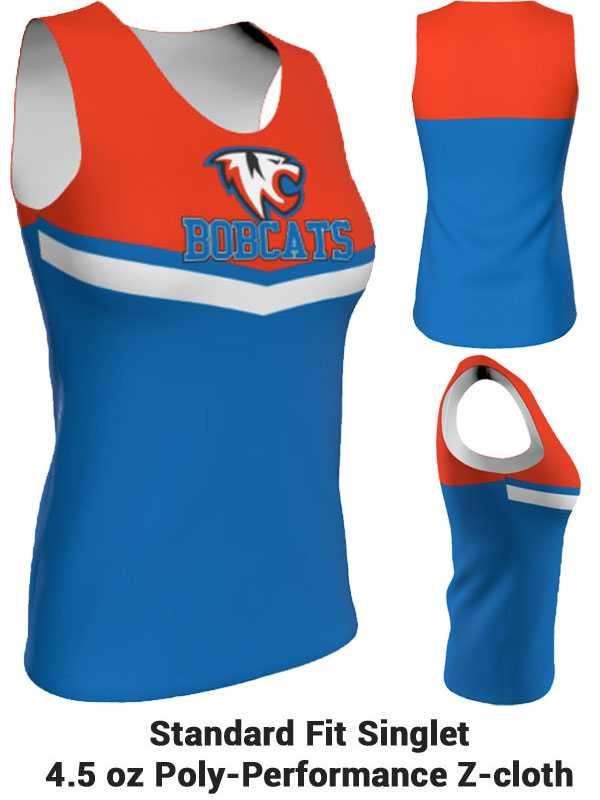 Control Series - Womens/Girls "Burst" Custom Sublimated Racerback Track ...