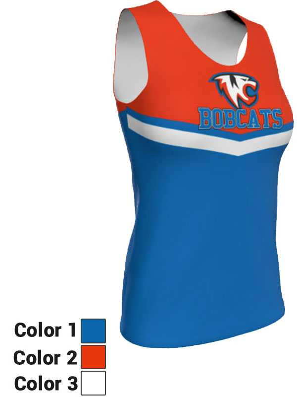 Control Series - Womens/Girls "Burst" Custom Sublimated Racerback Track ...