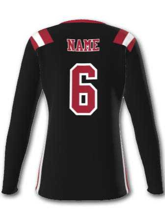 Control Series - "Deep Set" Custom Sublimated Volleyball Jersey - All ...