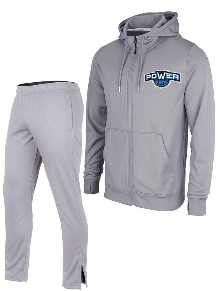 Adult "Lineup" Performance Wicking Full Zip Hoodie Set - All Sports ...
