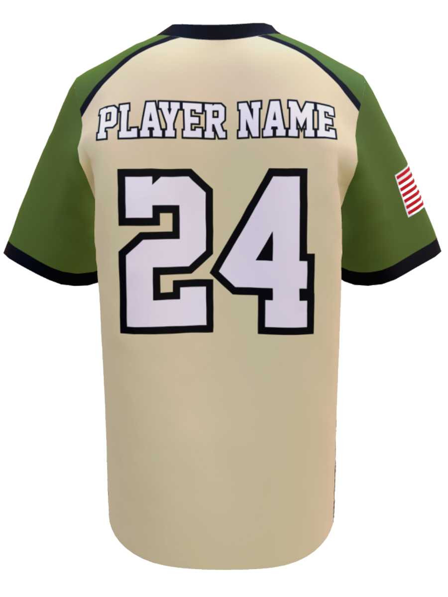 Control Series - "Digital Camo Hunter" Custom Sublimated Baseball Jersey