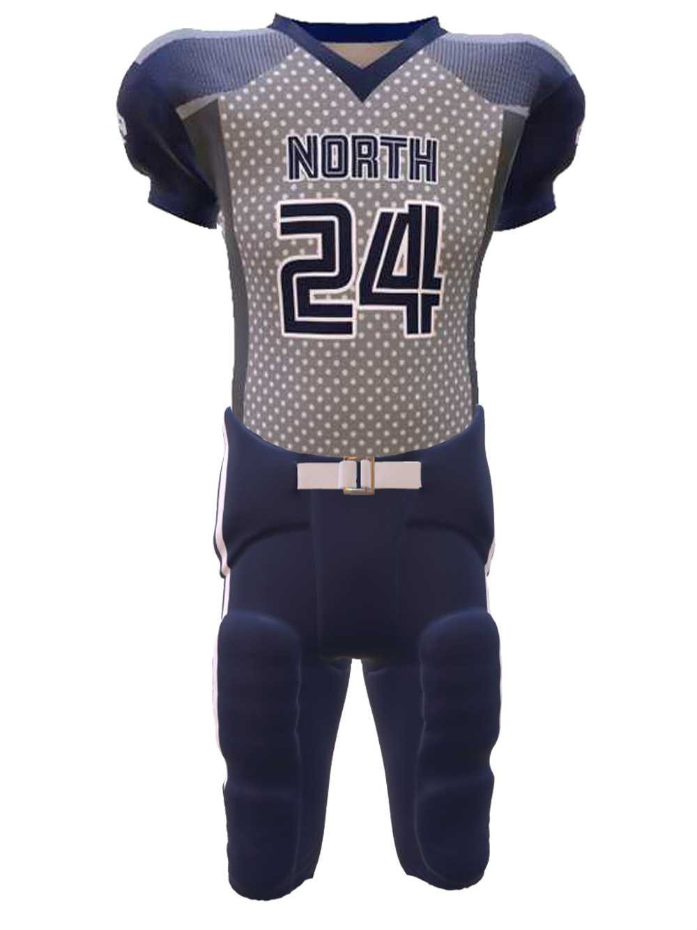 Saver Series - "North" Custom Sublimated Football Set - All Sports Uniforms