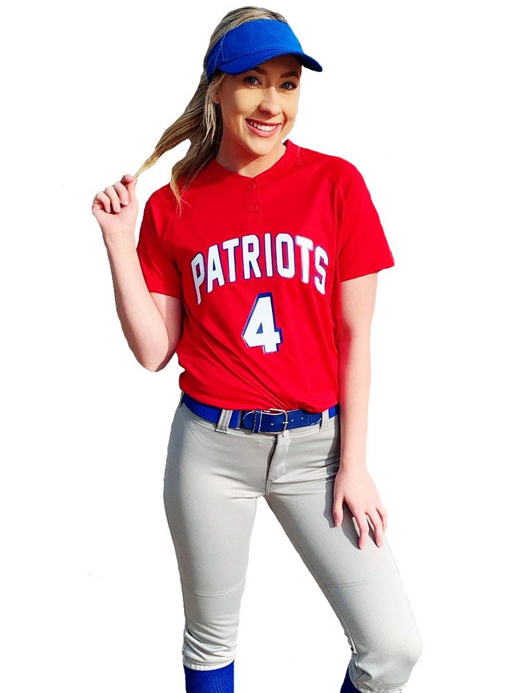 Womens/Girls "Splitter" Two-Button Softball Uniform Set - All Sports ...
