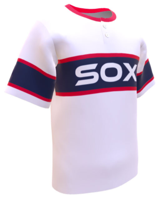 2 Button Sublimated Baseball Jerseys | Control Series Jersey