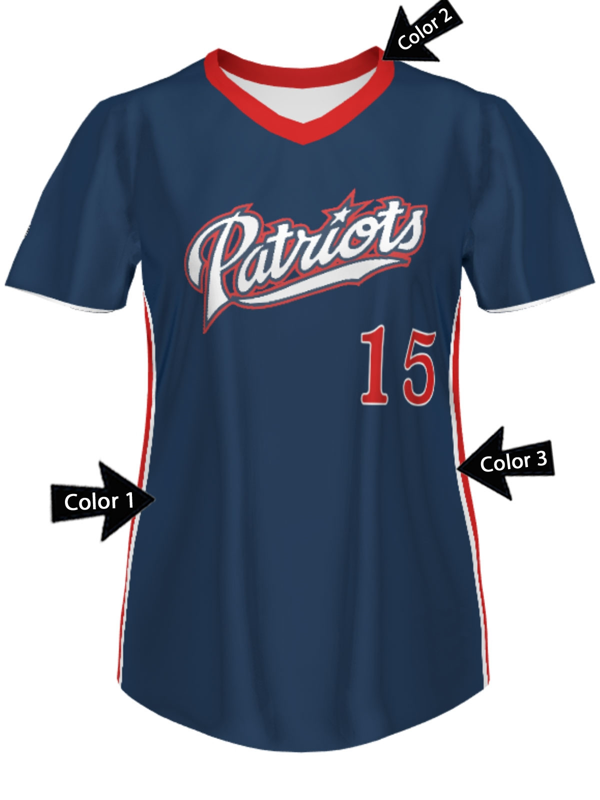 Control Series Premium - Womens/Girls "Stars and Stripes" Custom ...