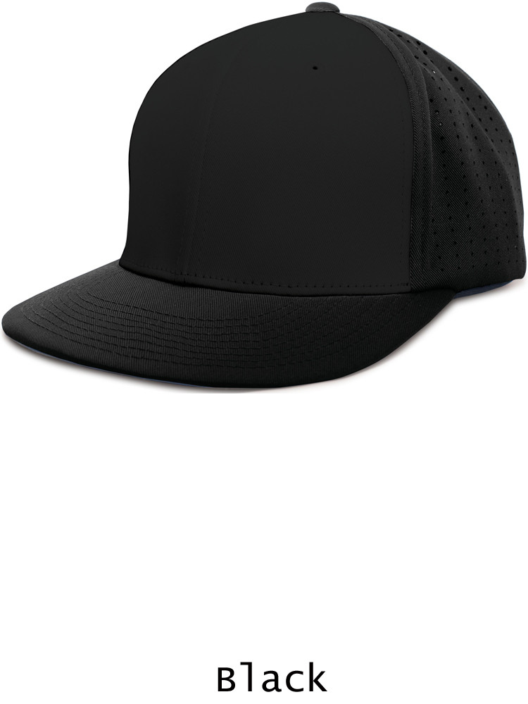 Solid Perforated F3 Performance Flexfit Baseball Cap - All Sports Uniforms