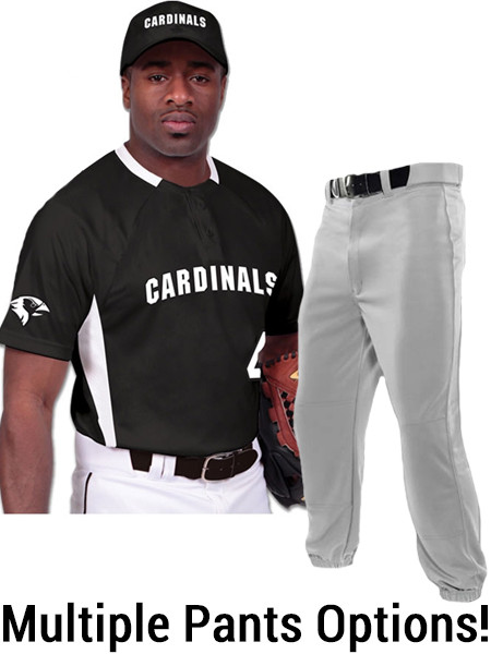 Two-Button Baseball Uniform Sets | Adult Uniform Sets