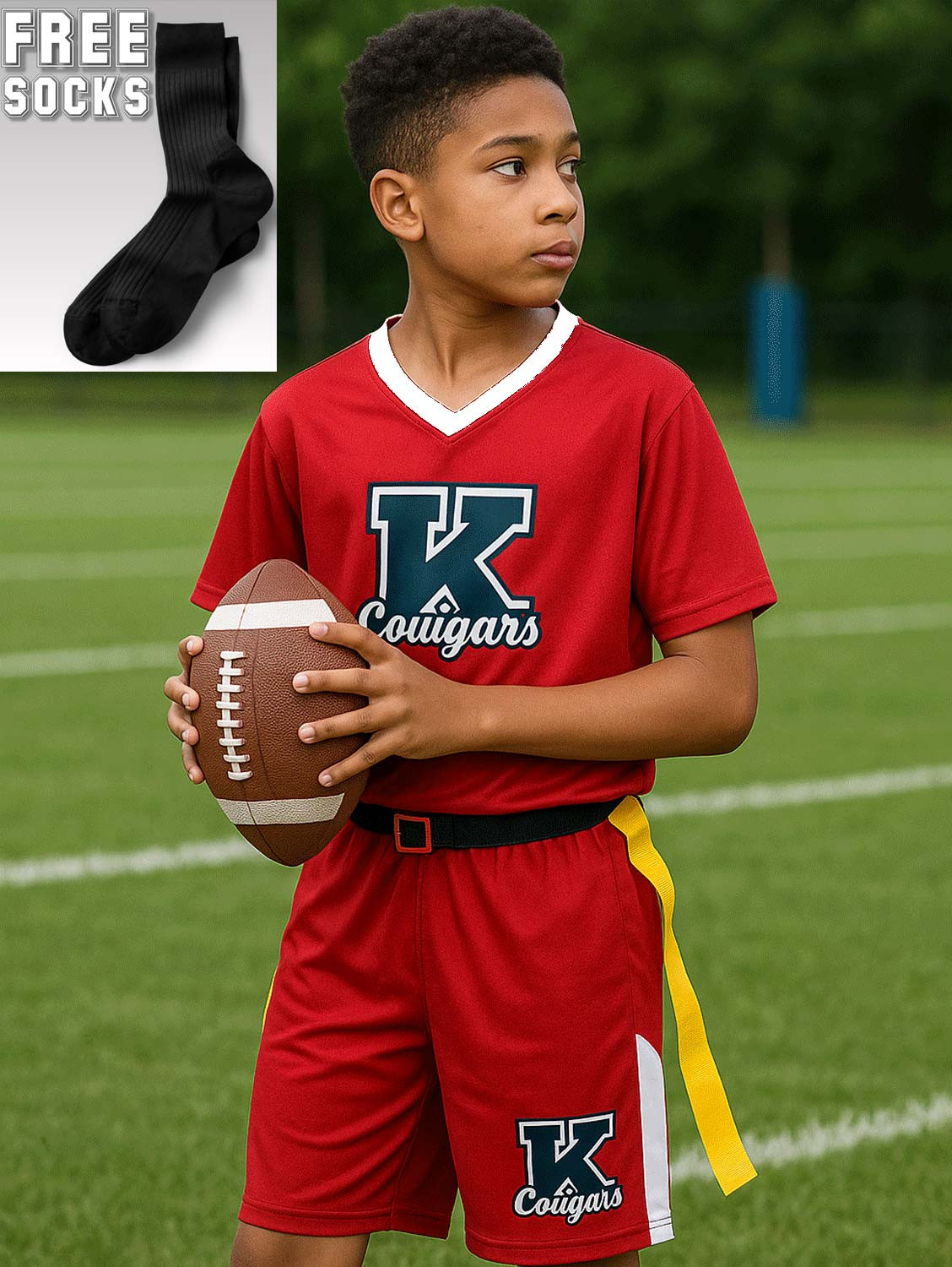 Flag Football Uniform Sets | Adult/Youth Football Sets