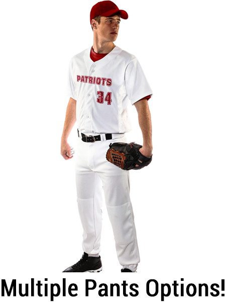 Baseball - Baseball - Baseball Uniform Sets - Button Front Sets - All ...