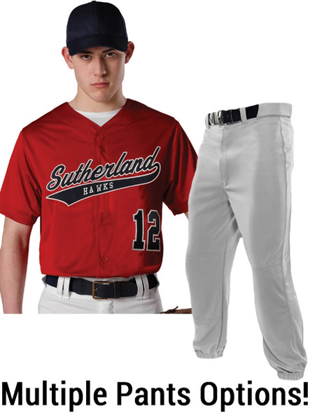 Baseball - Uniform Sets - Button Fronts - All Sports Uniforms