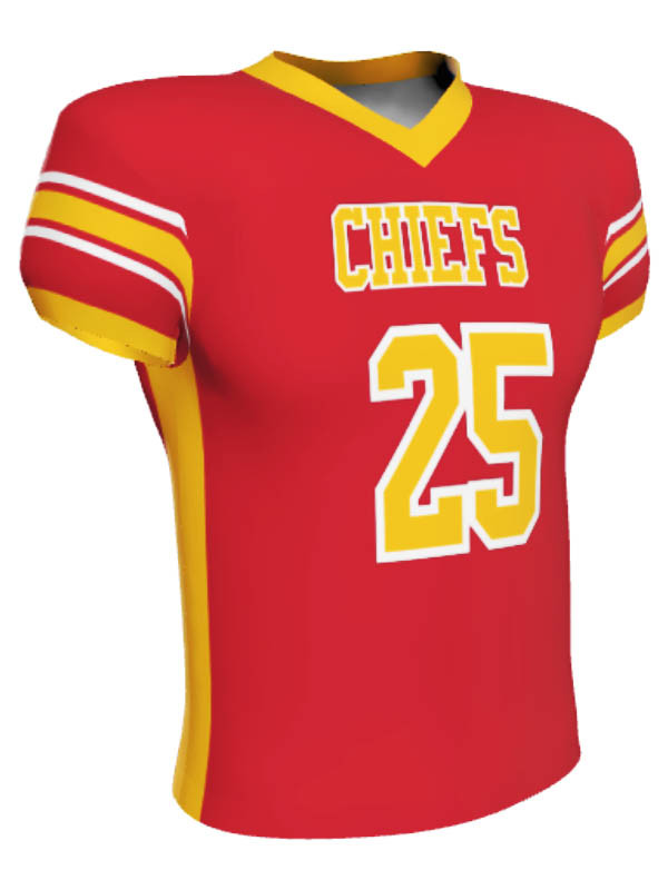 Control Series - "Big Game" Custom Sublimated Practice Football Jersey ...