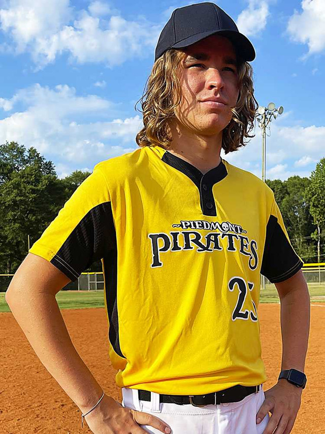 Two Button Baseball Jerseys | Adult Baseball Jerseys