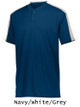 Adult "Smooth Performance Brushback" Two-Button Baseball Jersey - All ...