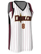 Custom Sublimated Womens Basketball Uniform | Thunder Girls Basketball ...