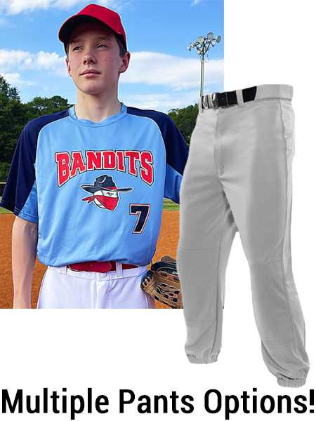 Pullover Baseball Uniform Sets | Youth Baseball Uniform Sets