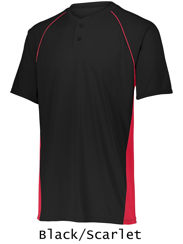Adult "Smooth Performance Hardball" Two-Button Baseball Jersey - All ...