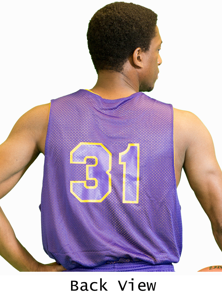 Adult "Zone" Mesh Reversible Basketball Jersey - All Sports Uniforms