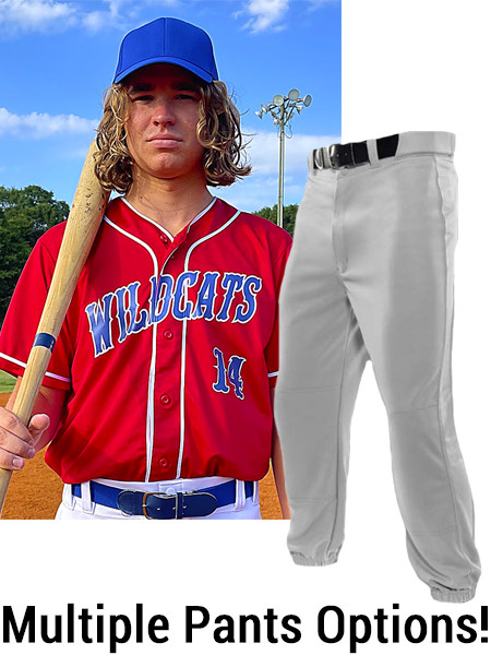 Baseball - Uniform Sets - Button Fronts - All Sports Uniforms