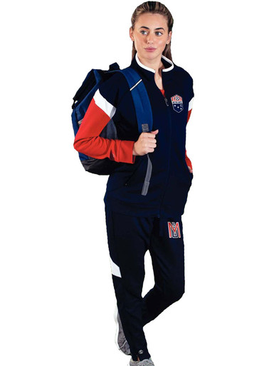Womens/Girls "Recover" Full Zip Unlined Warm Up Set - All Sports Uniforms