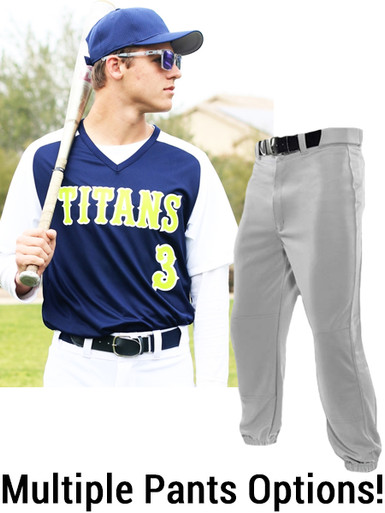 Adult/Youth "Power Pitcher" Baseball Uniform Set - All Sports Uniforms