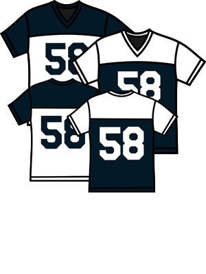 Reversible Flag Football Decoration Option #2