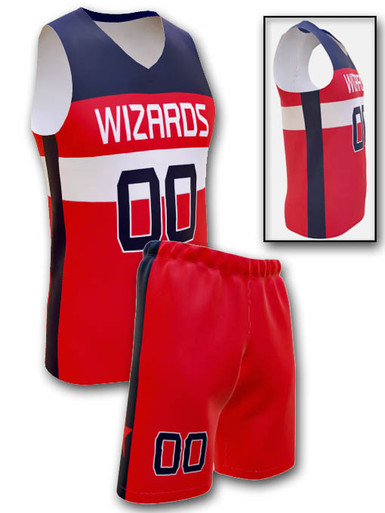 Saver Series - Adult/Youth "Wizard" Custom Sublimated Basketball Set ...