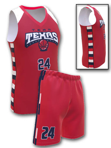 Saver Series - Womens/Girls "Patriot" Custom Sublimated Basketball Set ...