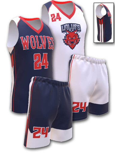 Control Series Reversible Basketball Set | Adult Custom Set