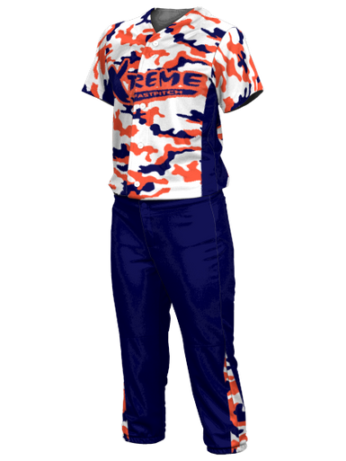 Control Series Premium - Womens/Girls "Camo" Custom Sublimated Button ...
