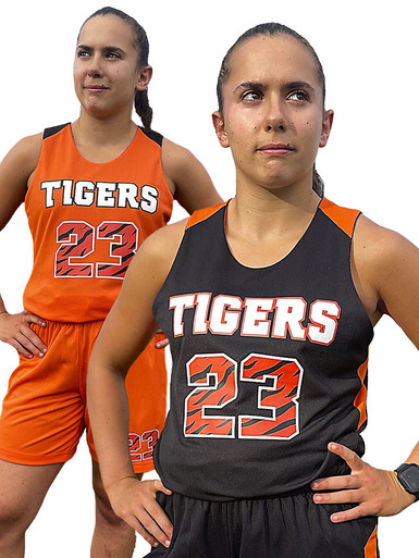 Girls "Center" Reversible Basketball Jersey - All Sports Uniforms